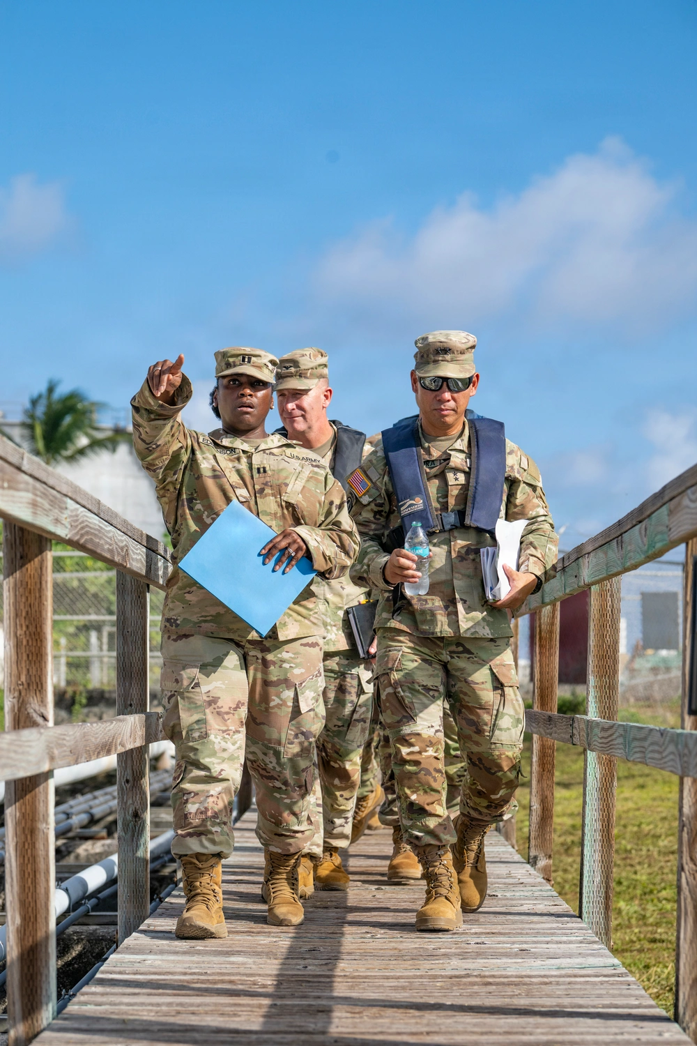 DVIDS - Images - BG Okamura Visit to U.S. Army Garrison - Kwajalein ...