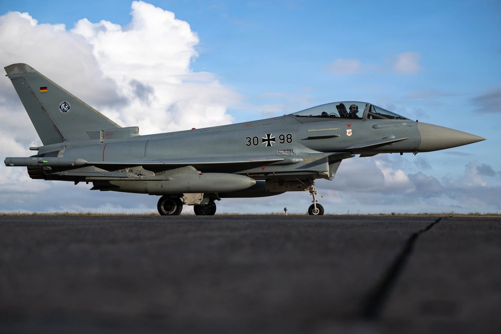 DVIDS - Images - 3rd ID tours German air force Eurofighter squadron ...