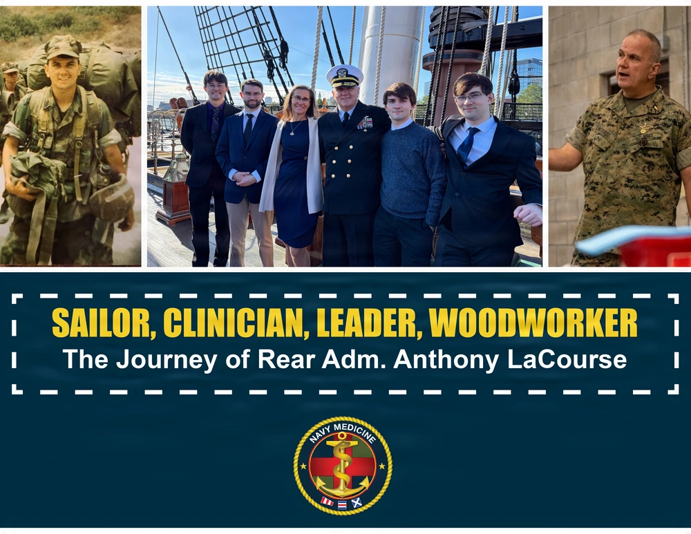 DVIDS - Images - Sailor, Clinician, Leader, and Woodworker: The Journey ...
