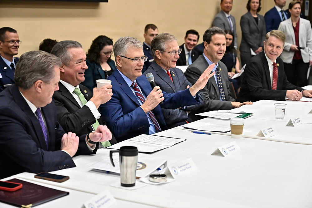 DVIDS - Images - SecAF Meink congressional roundtable discussion [Image ...