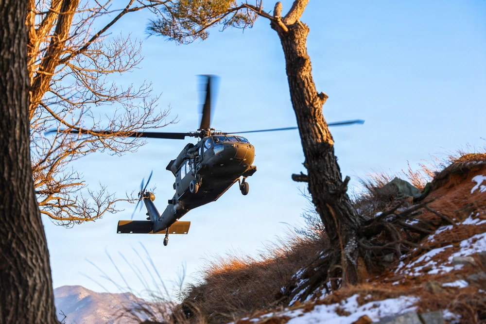 DVIDS - Images - 2-2 AHB Conducts Joint Fast-Rope Air Assault Training ...