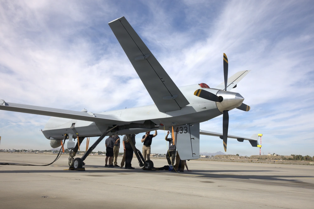DVIDS - Images - VMX-1 Conducts Inaugural Flight of Marine-Owned MQ-9A ...