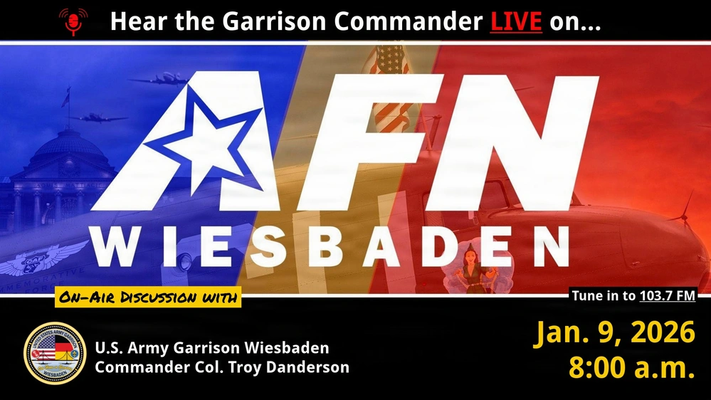 DVIDS - Images - USAG Wiesbaden On-Air Community Discussion - Jan. 9, 2026
