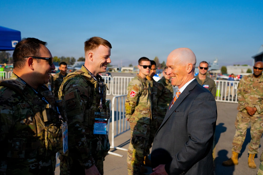 DVIDS - Images - F-22 Raptor Aerial Demonstration Team performs at ...
