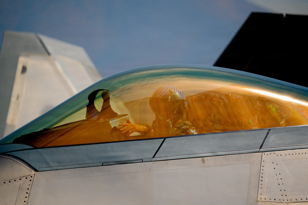 DVIDS - Images - F-22 Raptor Aerial Demonstration Team performs at ...