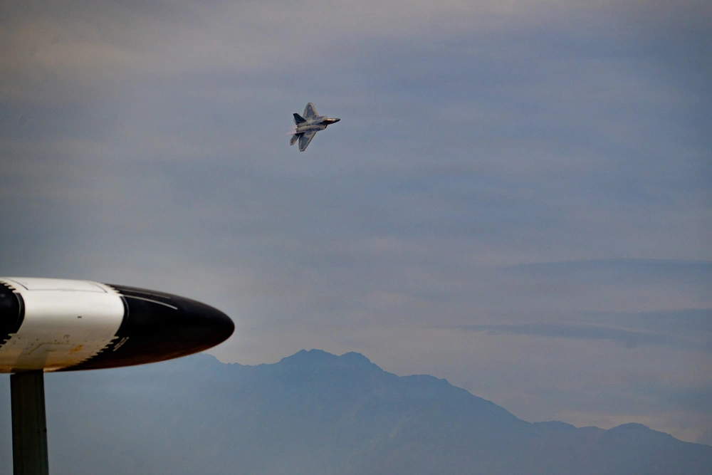 DVIDS - Images - F-22 Raptor Aerial Demonstration Team performs at ...