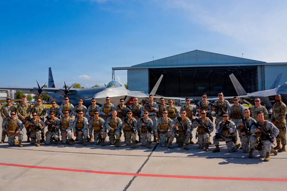 DVIDS - Images - F-22 Raptor Aerial Demonstration Team performs at ...