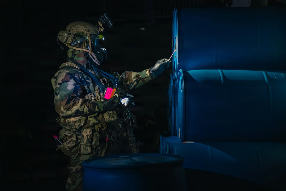 DVIDS - Images - 1SFG(A) CBRN detachment sharpens tactical proficiency ...
