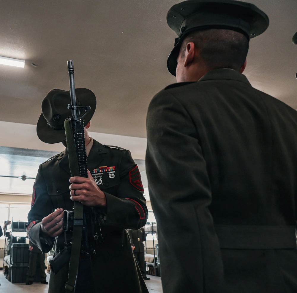 DVIDS - Images - Charlie Company Battalion Commander Inspection [Image ...