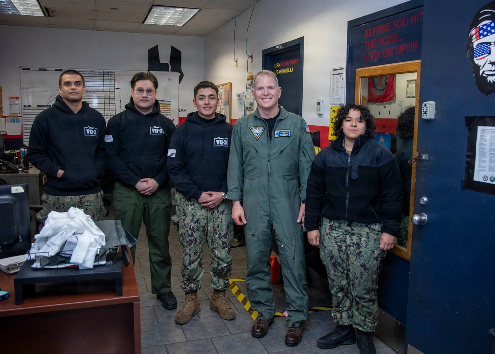 DVIDS - Images - Rear Adm. Brophy Visits Strategic Communications Wing ...