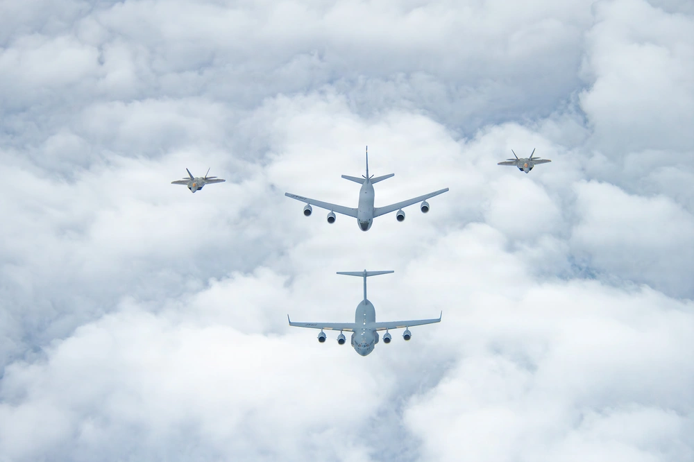 DVIDS - Images - 154th Operations Group Soars in Multi-Ship Formation ...