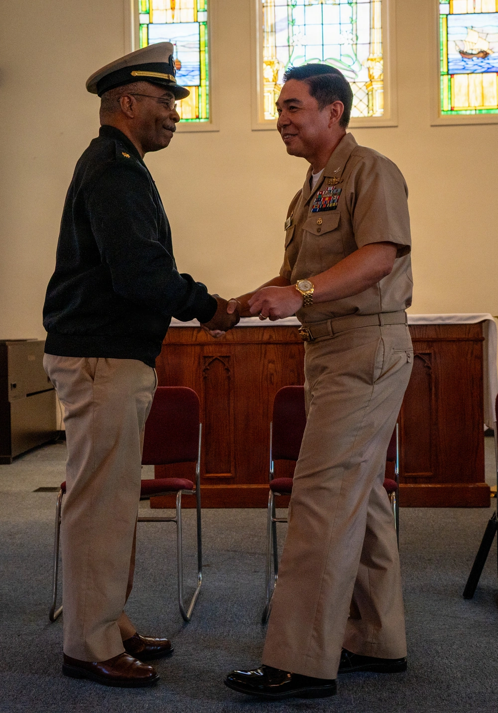 DVIDS - Images - Lt. Cmdr. Hylanie K. Chanwilliams Promotes to ...