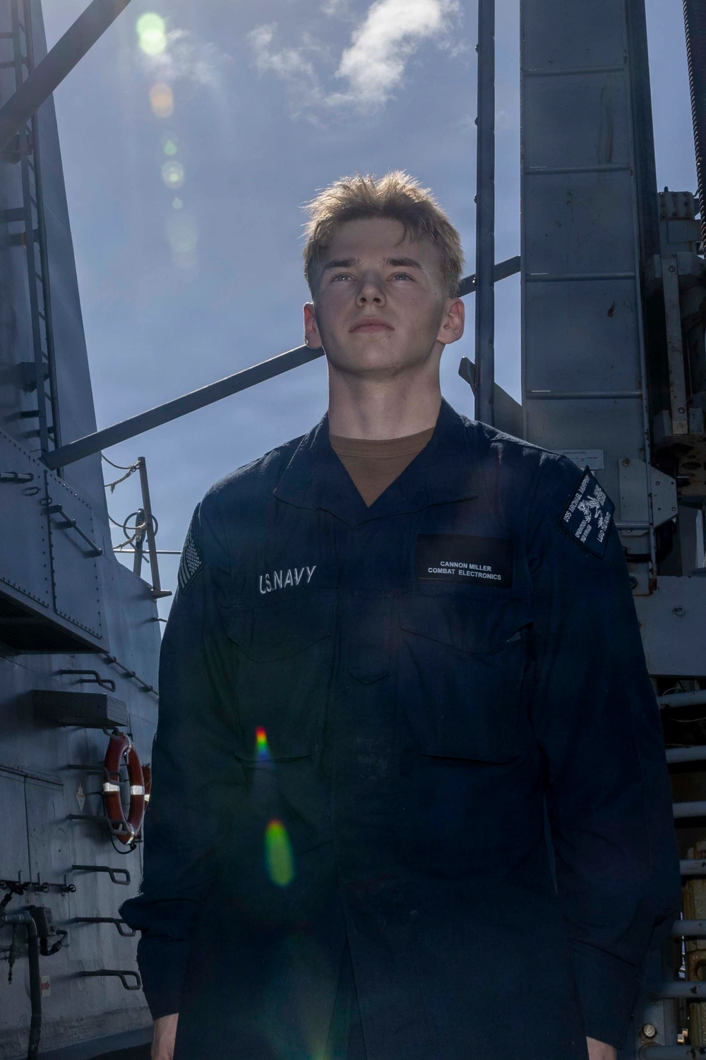 DVIDS - Images - USS Michael Murphy Shipmate Promotes [Image 3 of 5]