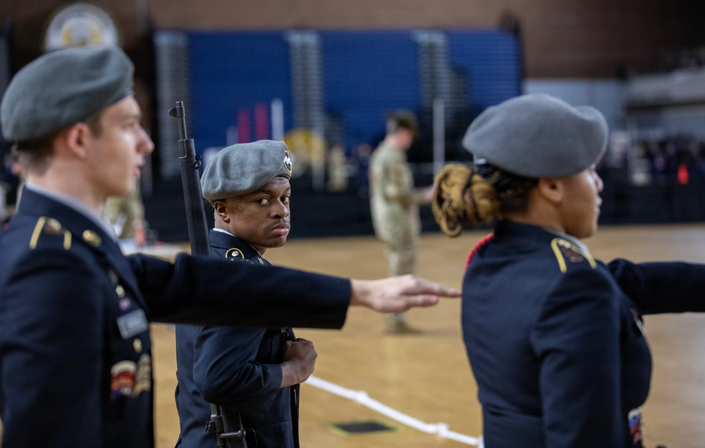 DVIDS - Images - JROTC Cadets Compete in Drill and Ceremony Competition ...