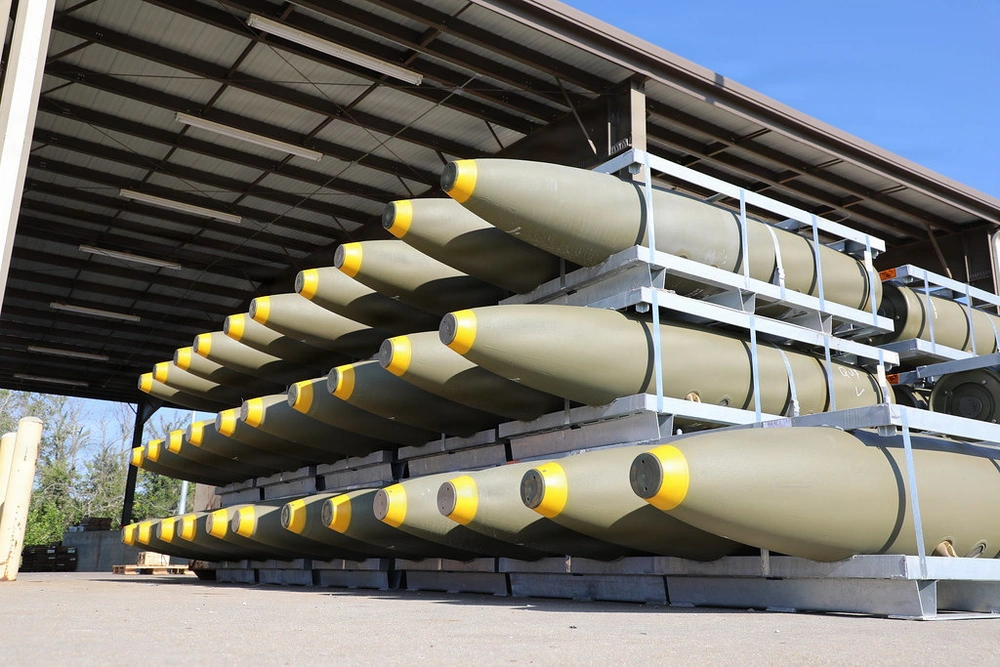DVIDS - Images - Refurbished bomb bodies awaiting distribution at Blue ...