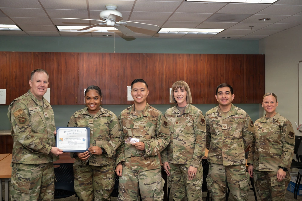 DVIDS - Images - 99th ABW Commander honors outstanding Airmen [Image 2 ...