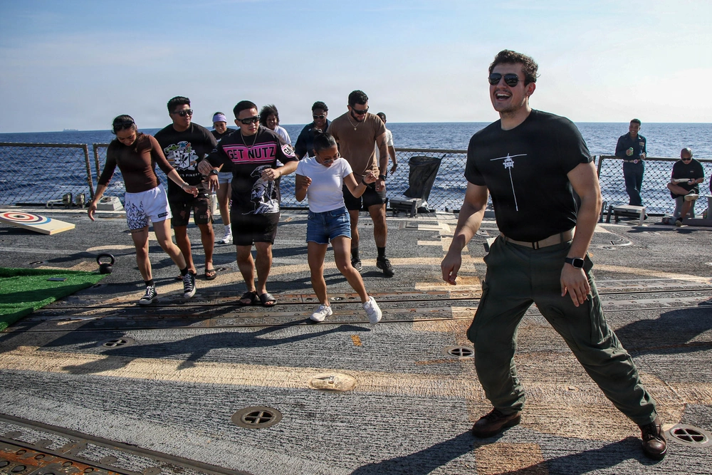 DVIDS - Images - Frank E. Petersen Jr. hosts steel beach picnic [Image ...