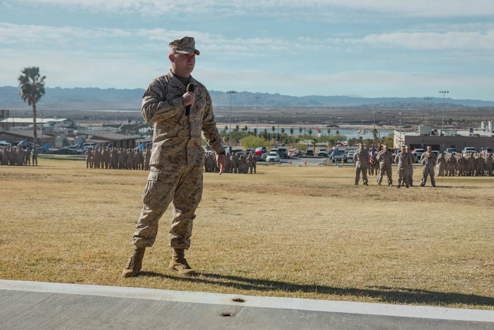 DVIDS - Images - Lt. Col. Andrew Hornfeck relinquishes command of 1st ...