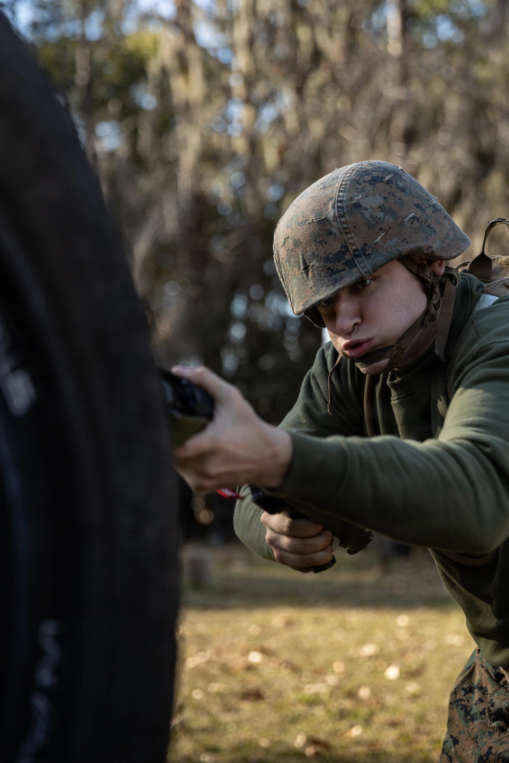 DVIDS - Images - India Company Bayonet Assault Course [Image 1 of 6]