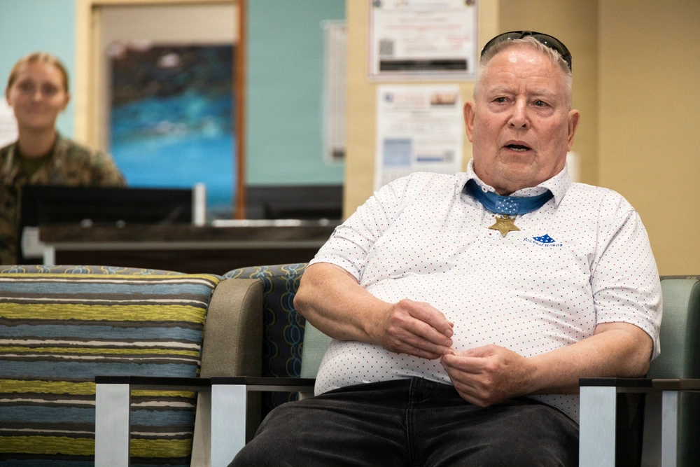 DVIDS - Images - Medal of Honor Recipient Donald E. Ballard Visits ...