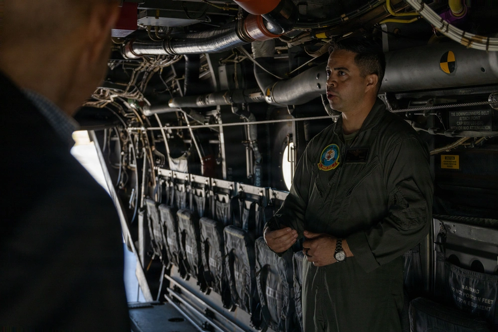 DVIDS - Images - MAG-36 gives tour of aircraft to Japan Ministry of ...