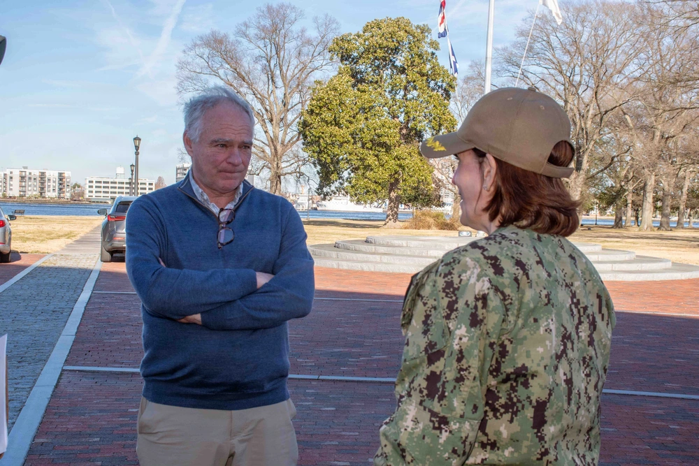 DVIDS - Images - U.S. Senator of Virginia Tim Kaine visits NMCP [Image ...