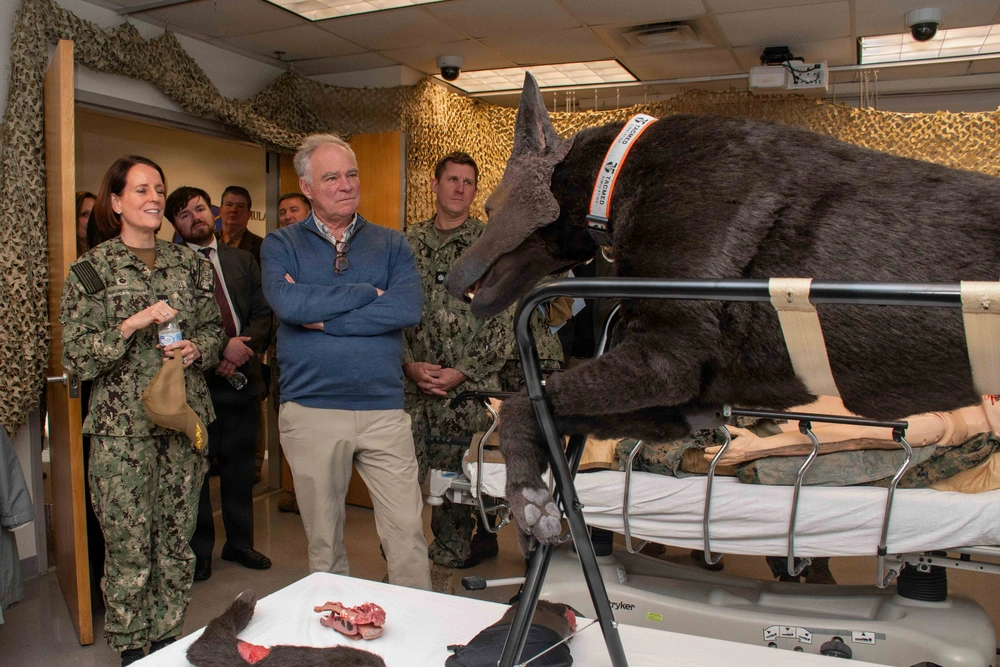 DVIDS - Images - U.S. Senator of Virginia Tim Kaine visits NMCP [Image ...