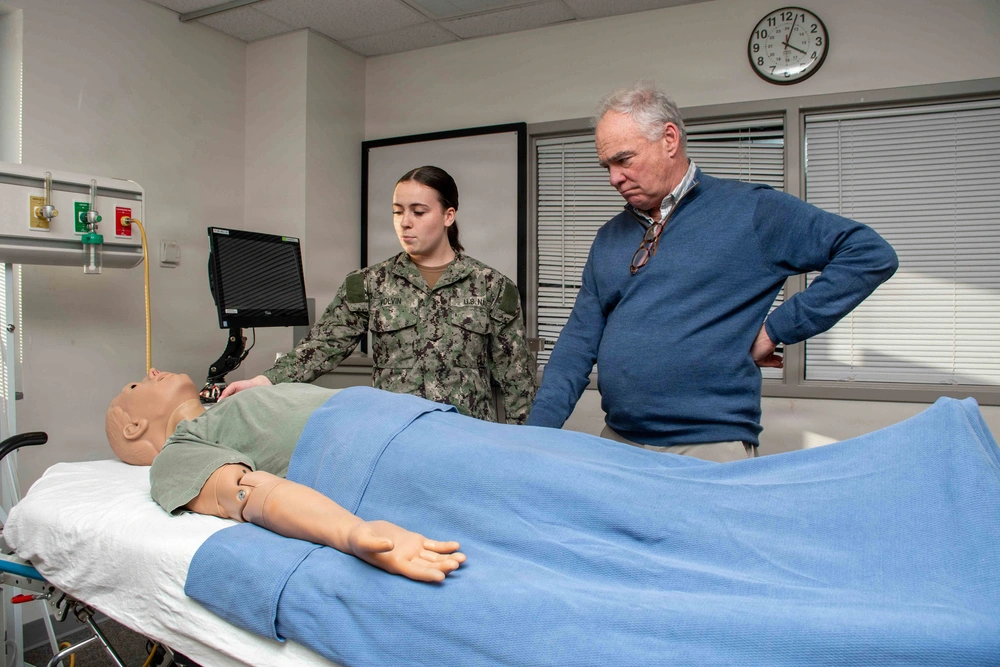 DVIDS - Images - U.S. Senator of Virginia Tim Kaine visits NMCP [Image ...