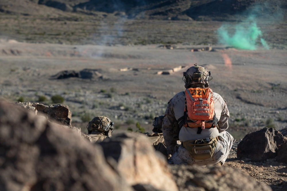 DVIDS - Images - U.S. Marines with 3rd Bn, 7th Marines execute platoon attack during SLTE [Image ...