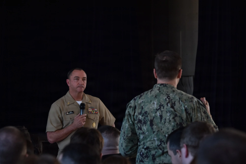 DVIDS - Images - MCPON John Perryman Visits Sailors at Fort George G ...