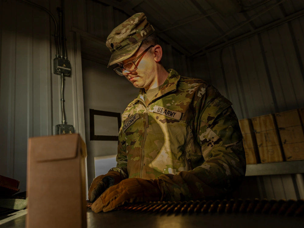 DVIDS - Images - 75th Field Artillery M240 Qualifation [Image 5 of 16]