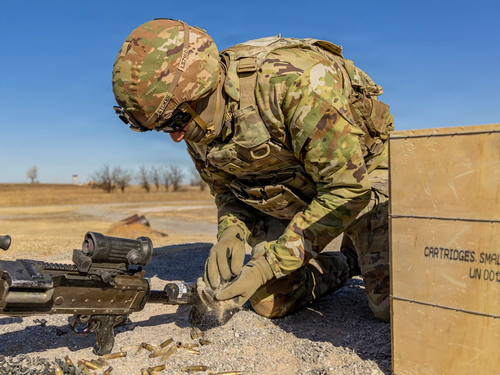 DVIDS - Images - 75th Field Artillery M240 Qualifation [Image 7 of 16]