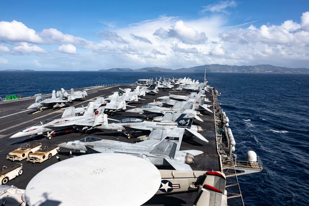 DVIDS - Images - USS Gerald R. Ford (CVN 78) Arrives in St. Thomas, U.S ...