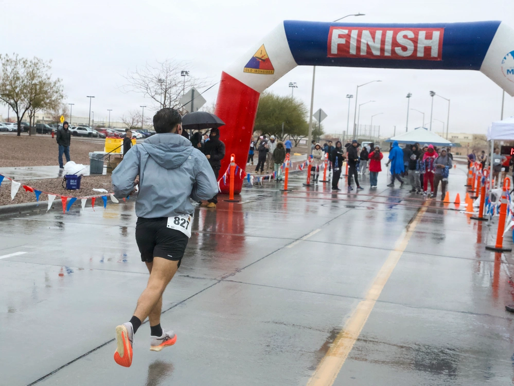 DVIDS - Images - Iron Will: Fort Bliss community braves rain for FMWR ...