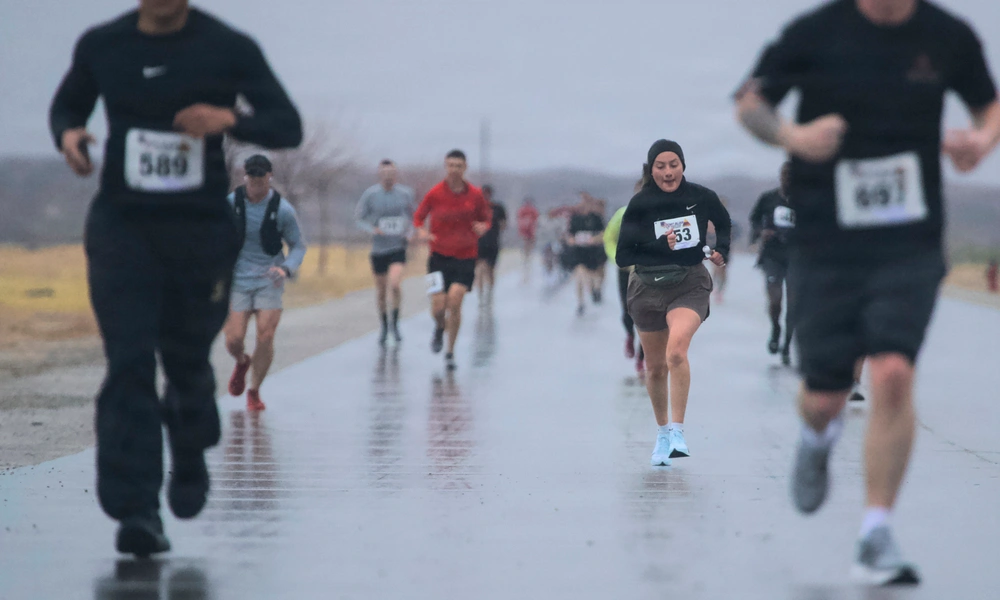 DVIDS - Images - Iron Will: Fort Bliss community braves rain for FMWR ...
