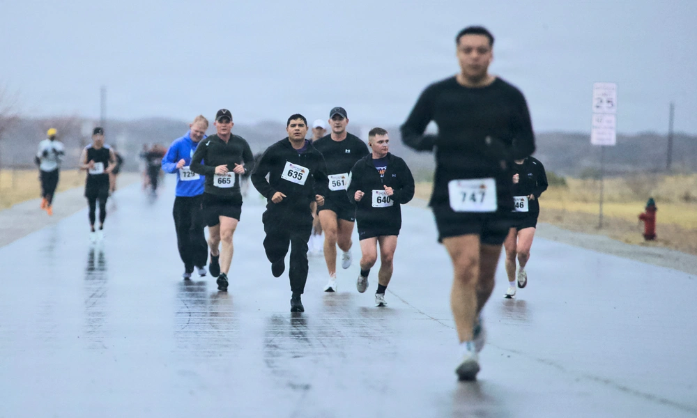 DVIDS - Images - Iron Will: Fort Bliss community braves rain for FMWR ...