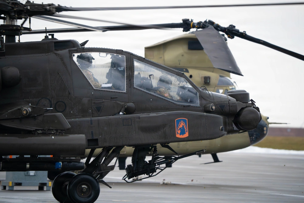 DVIDS - Images - Apache pilot completes final flight in Germany after ...