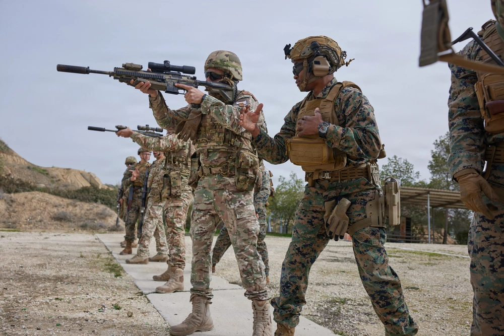 DVIDS - Images - U.S. Marines with FAST Company Europe conduct weapon ...