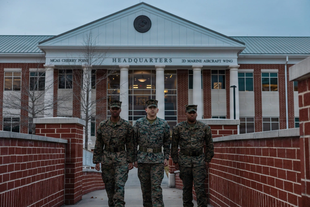 DVIDS - Images - MCAS Cherry Point Colors Ceremony [Image 1 of 8]