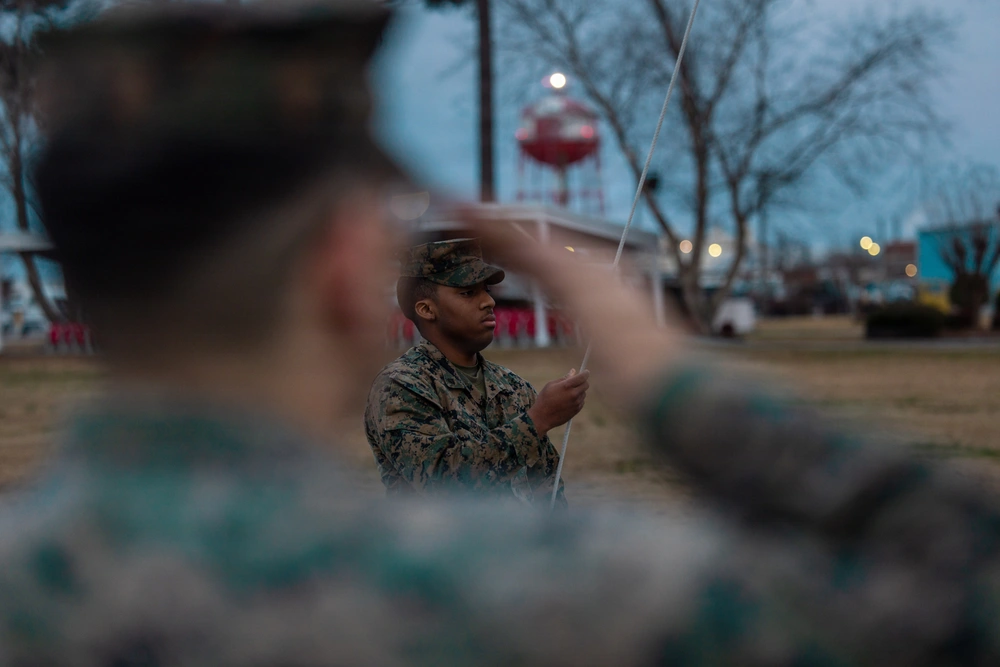 DVIDS - Images - MCAS Cherry Point Colors Ceremony [Image 2 of 8]