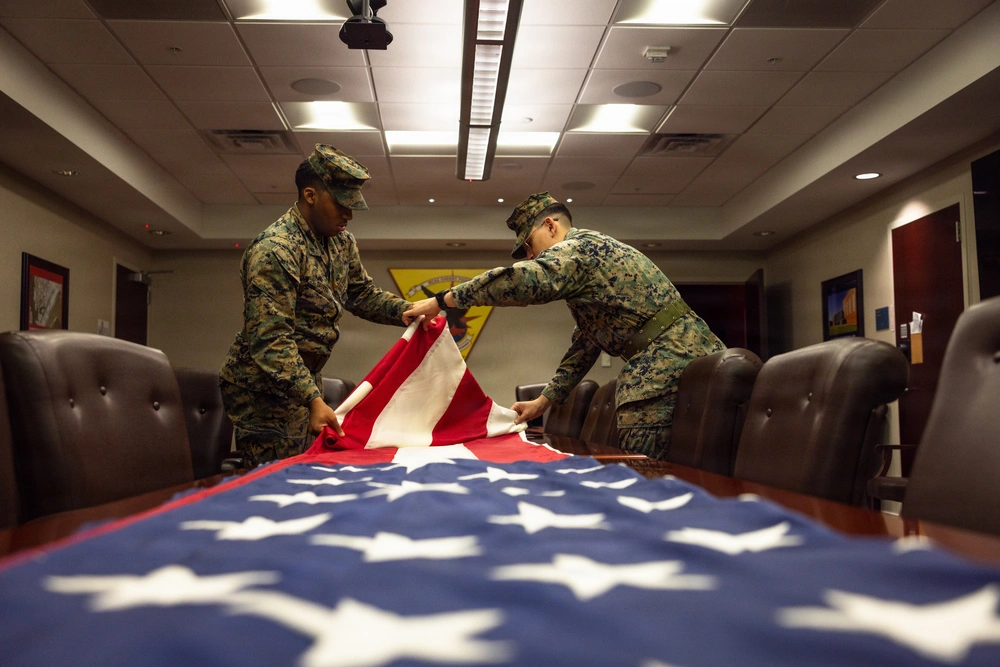 DVIDS - Images - MCAS Cherry Point Colors Ceremony [Image 4 of 8]