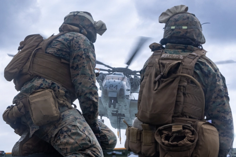 DVIDS - Images - CLB-4, HMH-466 Helicopter Support Team Training [Image ...