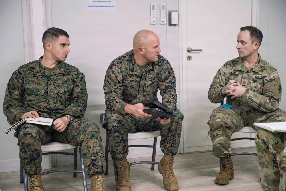 DVIDS - Images - MRF-SEA Marines Conduct Key Leader Engagement with ...
