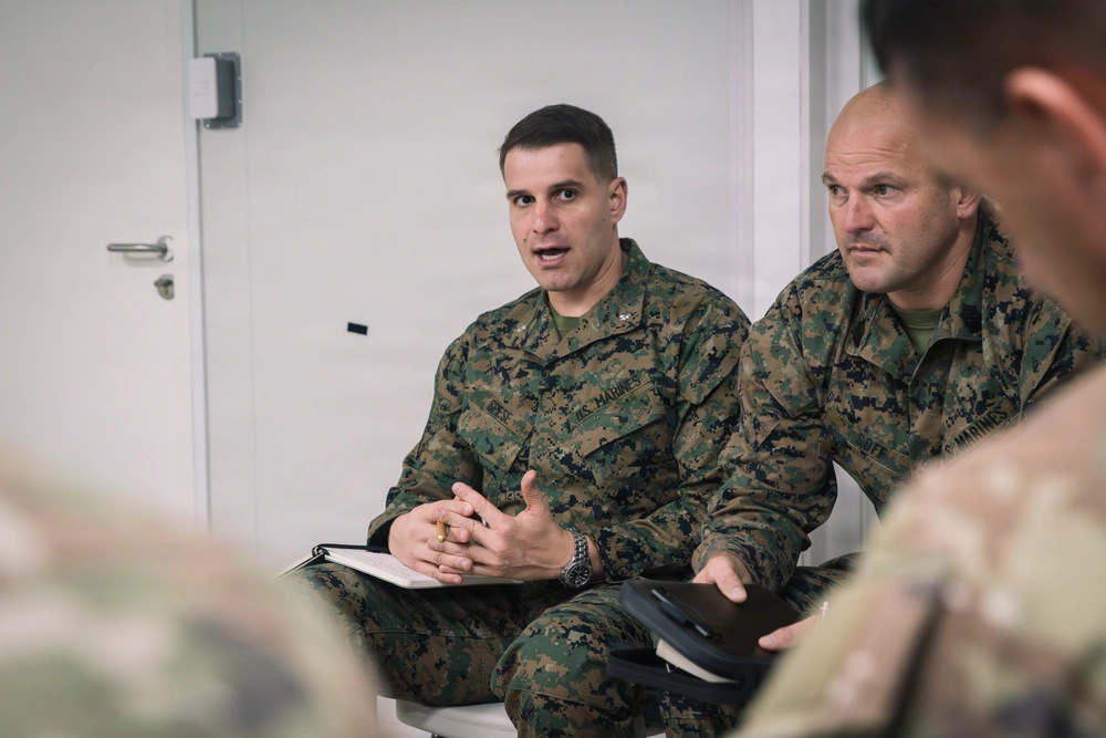 DVIDS - Images - MRF-SEA Marines Conduct Key Leader Engagement with ...
