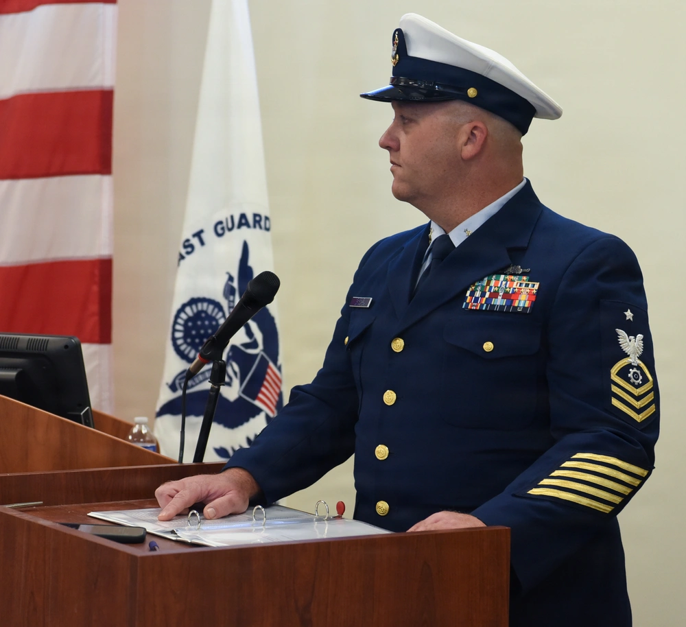DVIDS - Images - Coast Guard Member Speaks at the 46th Coast Guard ...