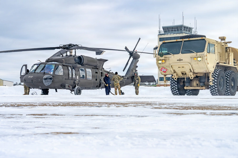 DVIDS - Images - Northern Strike 26-1 UH-60 Black Hawk Snow Landing ...