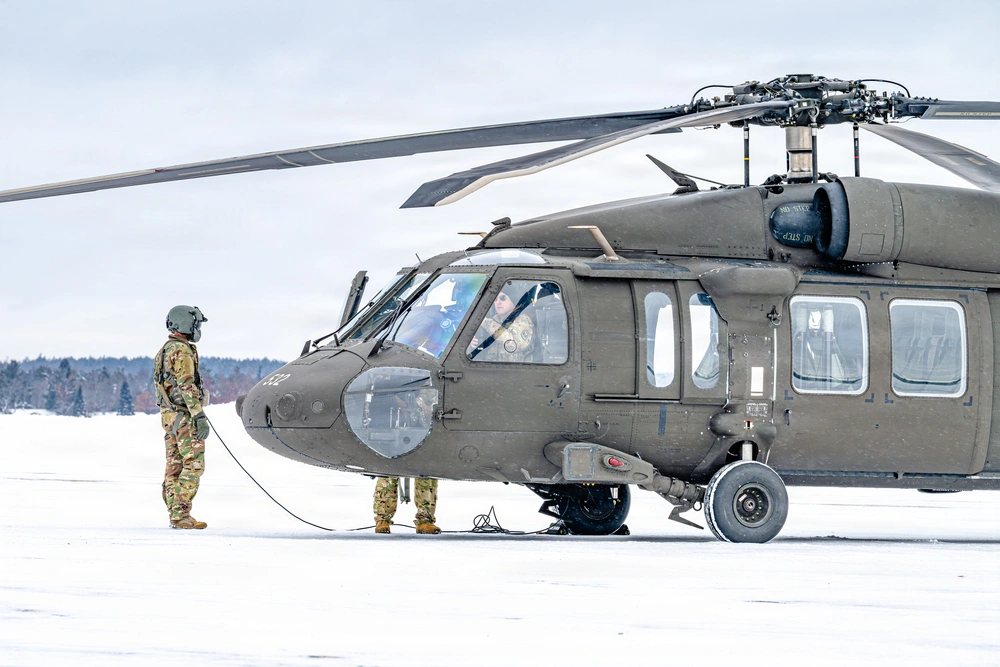DVIDS - Images - Northern Strike 26-1 UH-60 Black Hawk Snow Landing ...