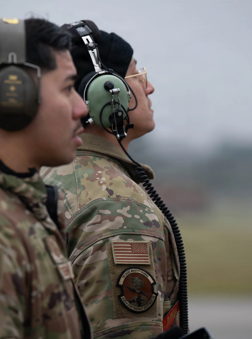 DVIDS - Images - 493rd FGS certifies 435th CRS in hot-pit refueling ...