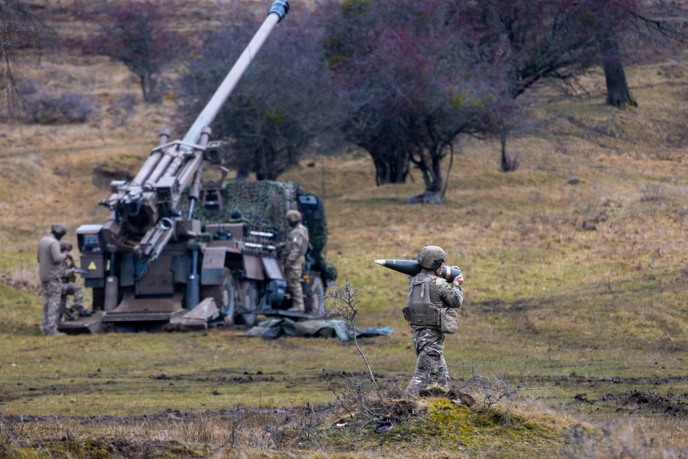 DVIDS - Images - Dynamic Front 26: French CAESAR Howitzer Live Fire ...