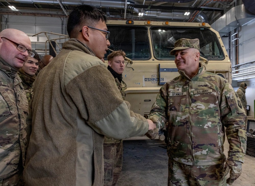 DVIDS - Images - Brig. Gen. John P. Stanley engages with Soldiers at ...